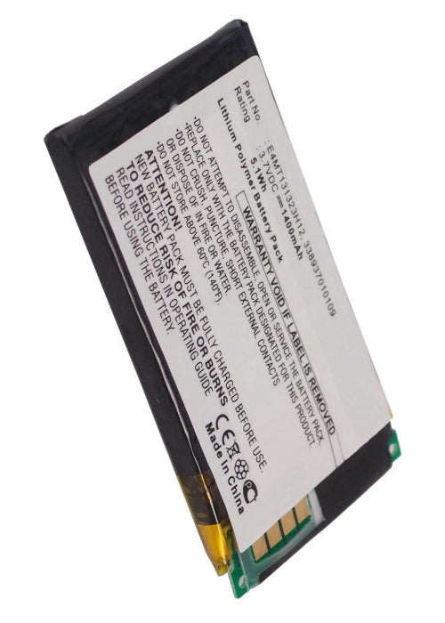 CS-MIO610SL Battery | 1400mAh Li-ion GPS Navigator Battery ...