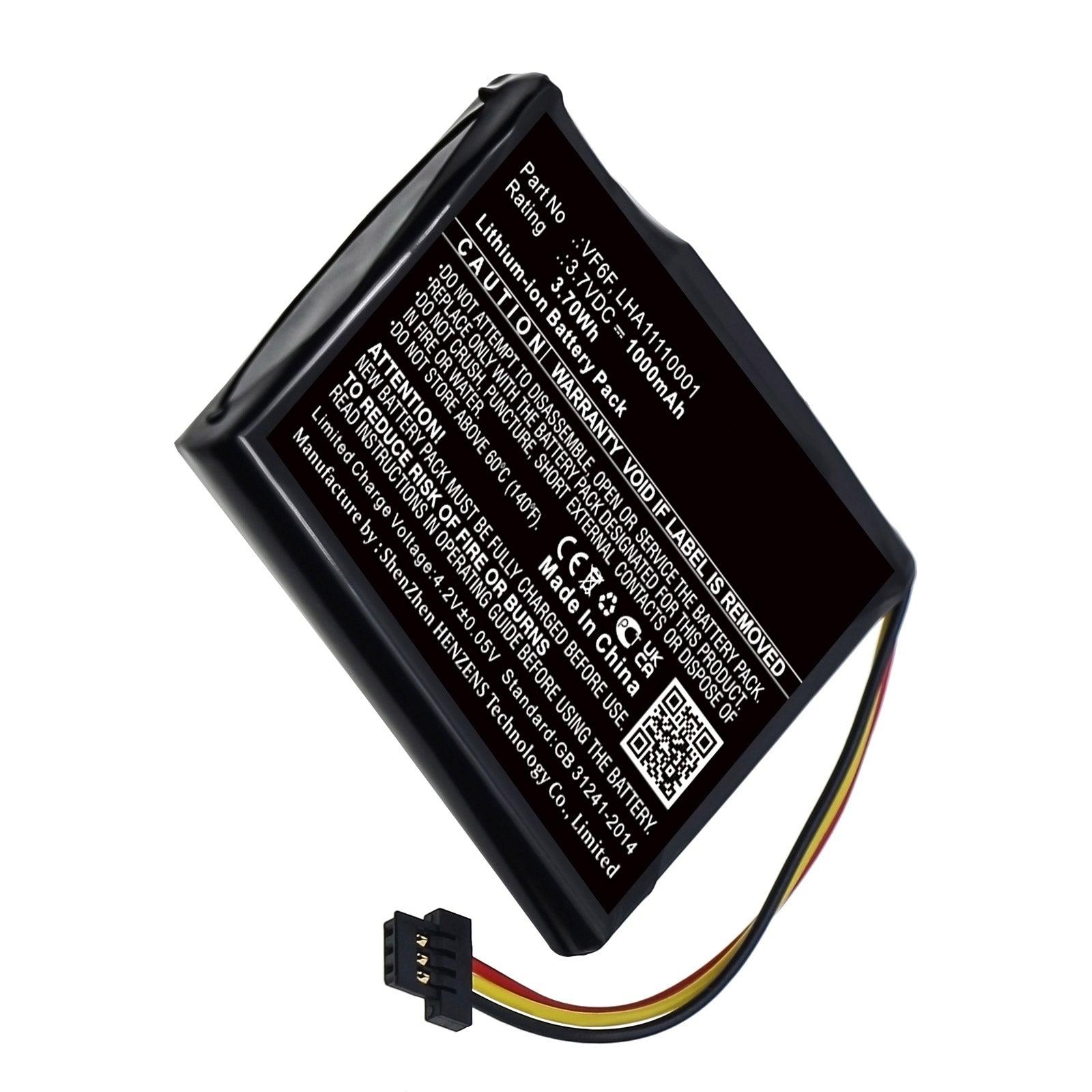 CS-TMS520SL Battery | 1000mAh Li-ion GPS Navigator Battery ...