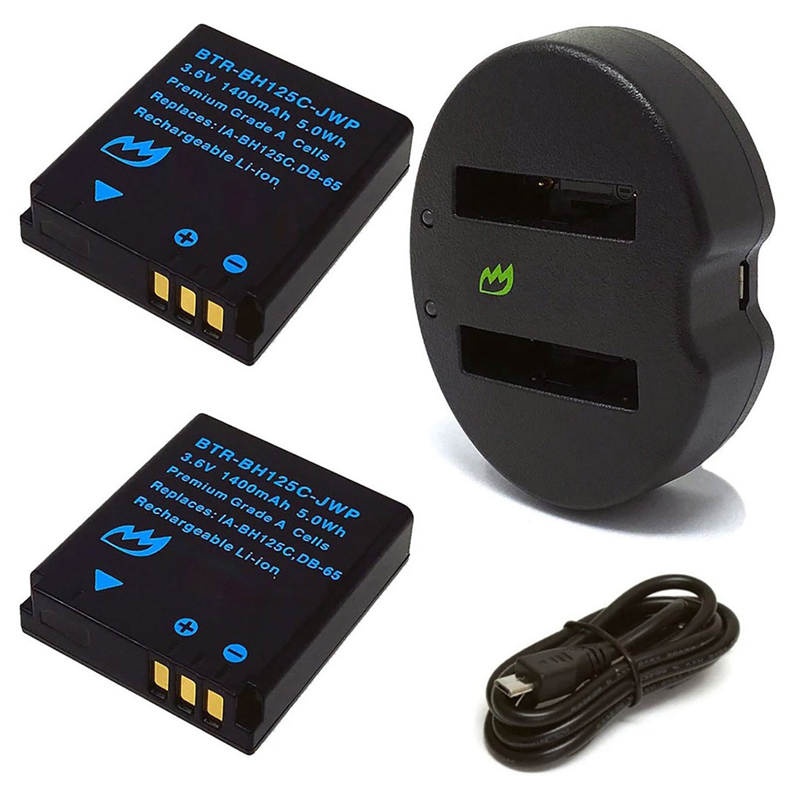 (2-Pack) Sigma BP-41 Battery 1400mAh & USB Dual Charger – NextBatteries.com