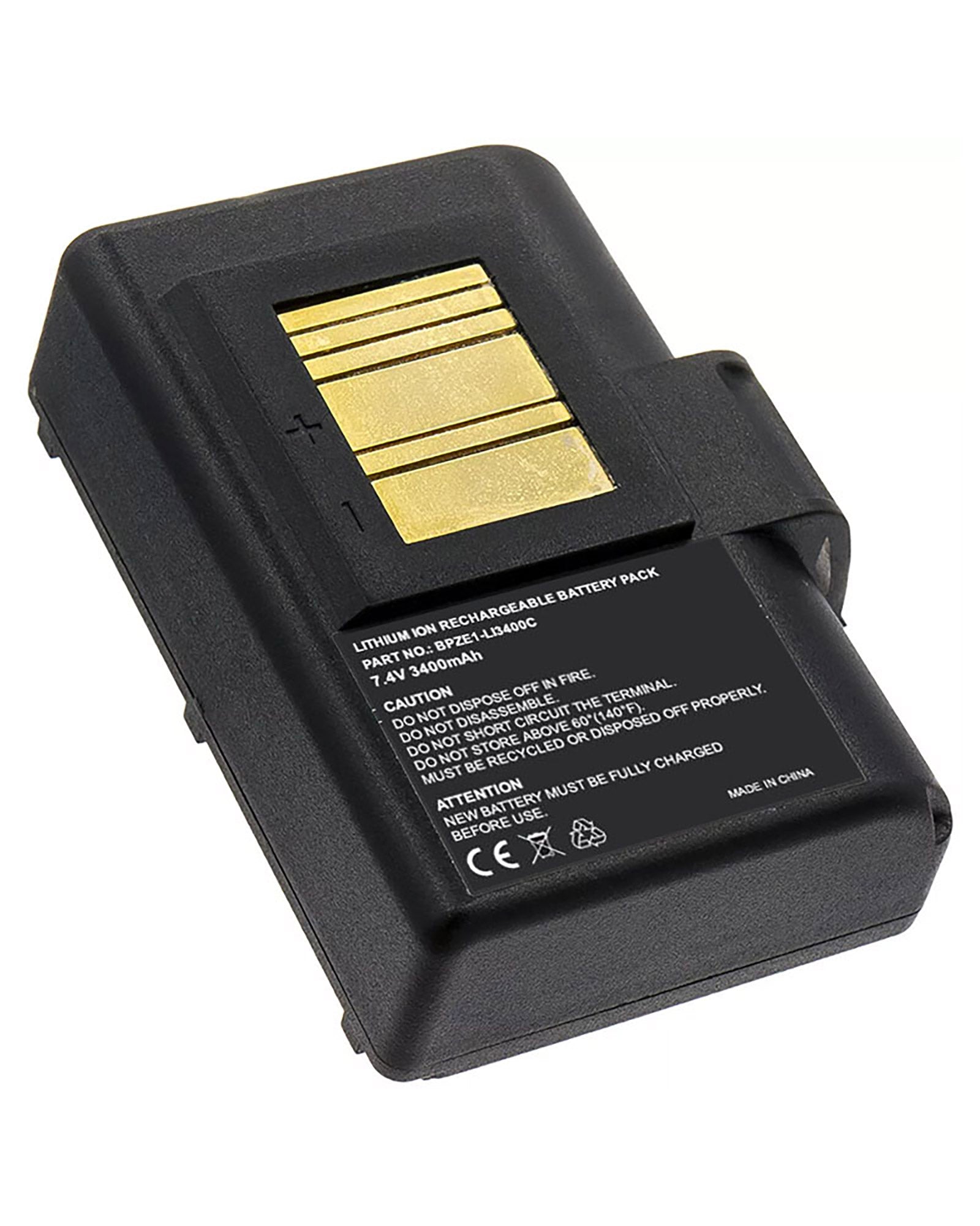 Zebra AT16004 Printer Battery 3400mAh Li-ion 7.4V – NextBatteries.com