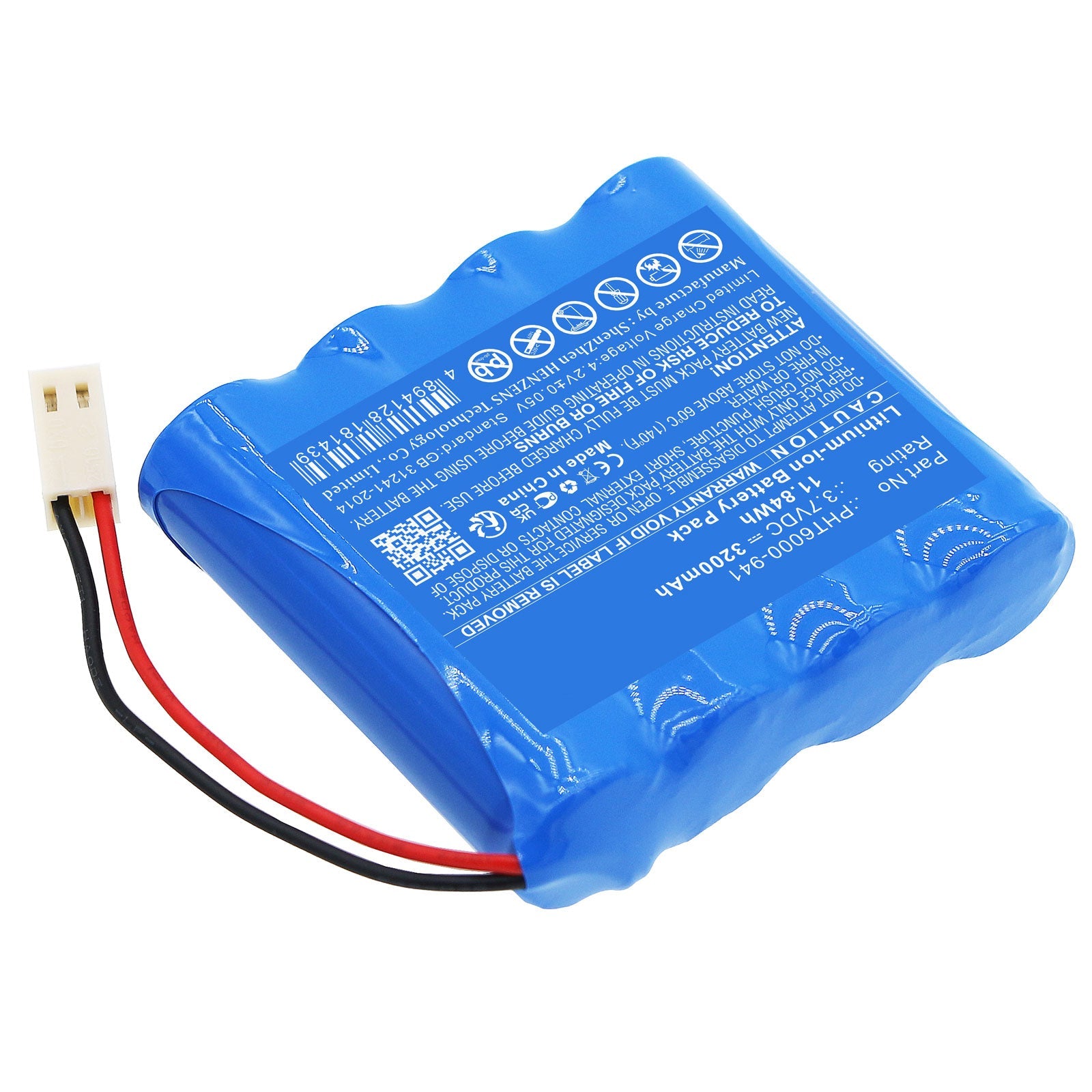 Phase PHT6000-941, Phase II, PHT6000 Battery 3200mAh – NextBatteries.com