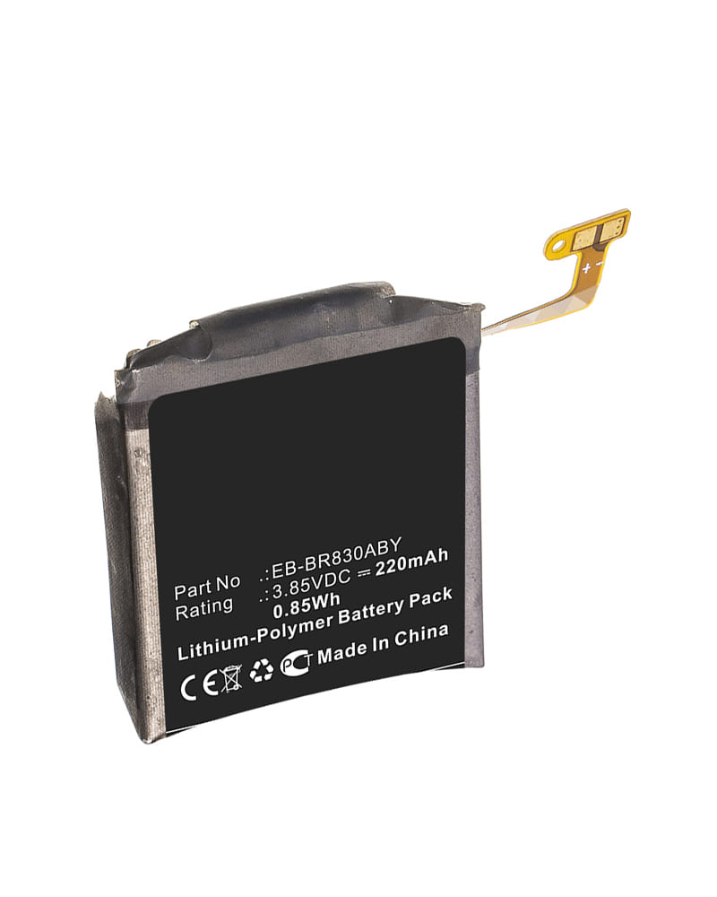 CS-SMR830SH Battery | 220mAh Li-Polymer Smartwatch Battery ...