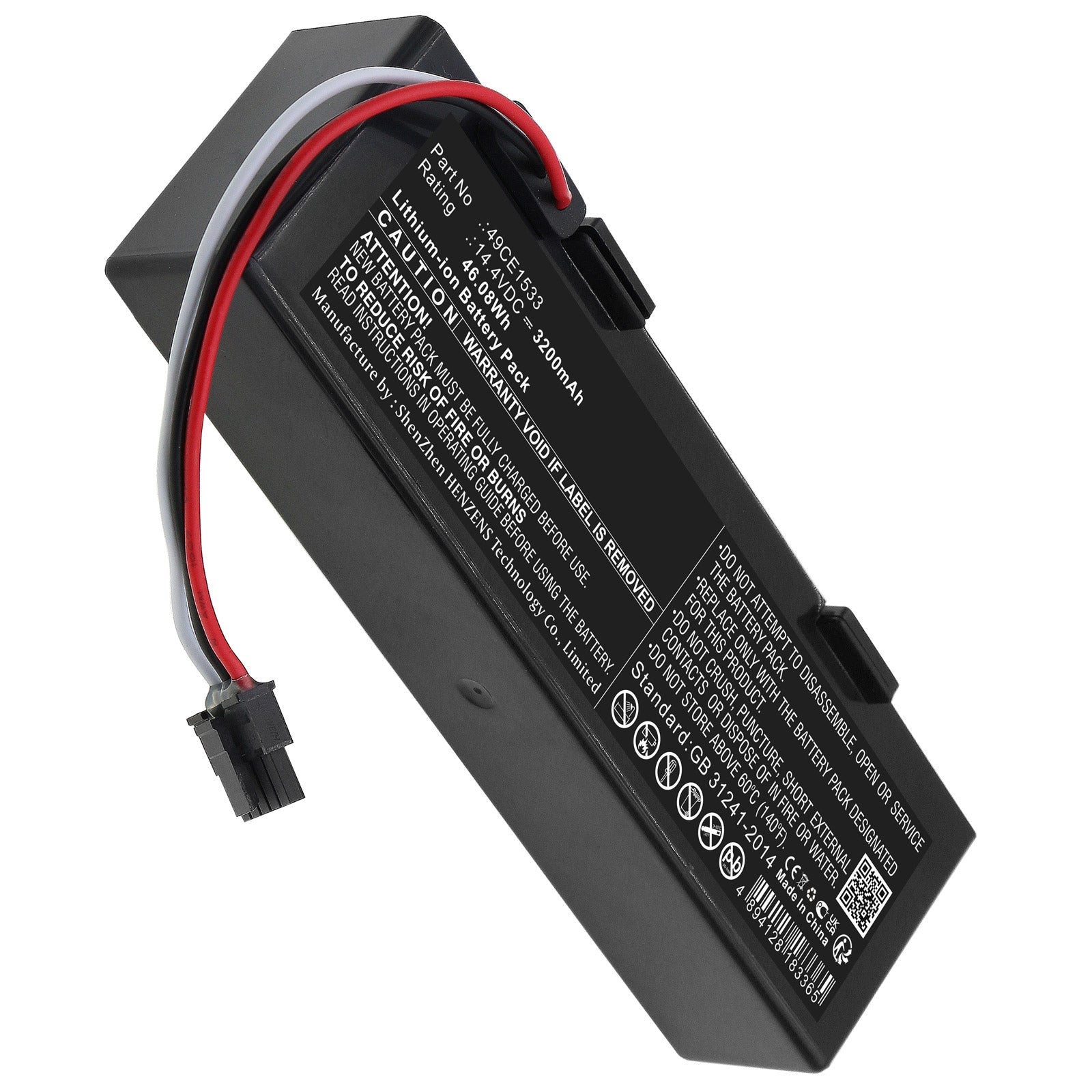 CECOTEC 49CE1533, CONGA 3290 Battery 3200mAh – NextBatteries.com