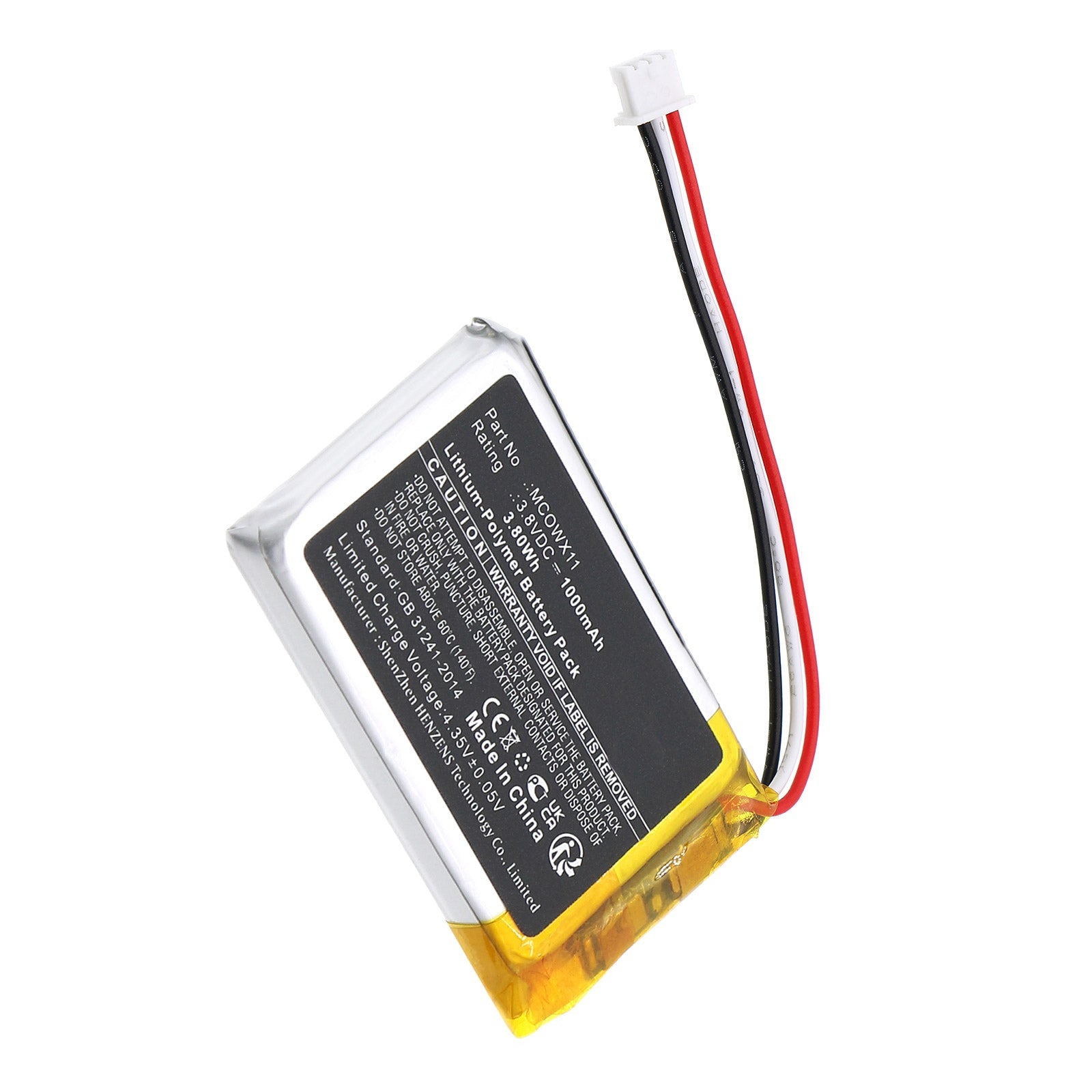 Microsoft MCOWX11, TLL-00002 Battery 1000mAh – NextBatteries.com