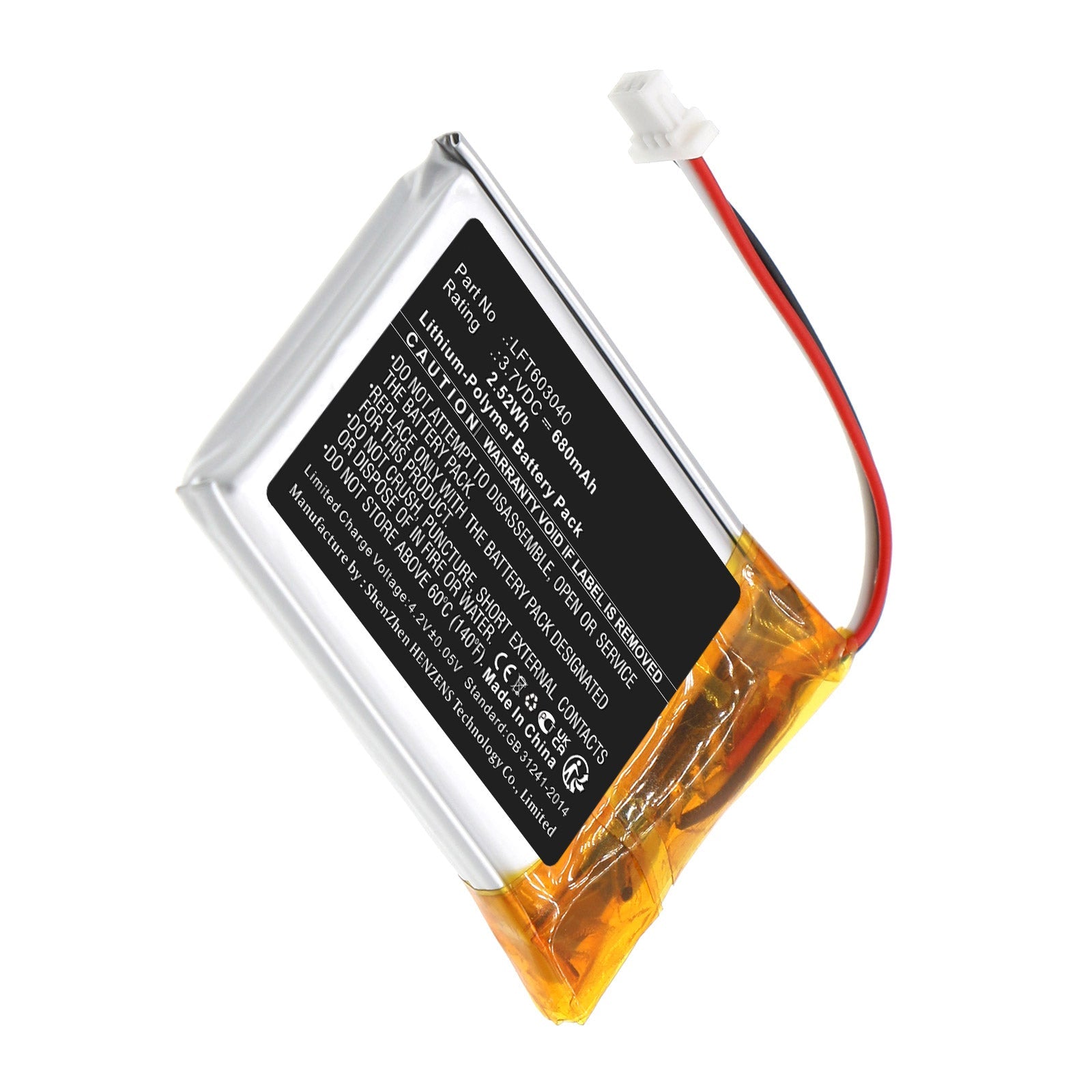 Philips LFT603040, TAPH805 Battery 680mAh – NextBatteries.com