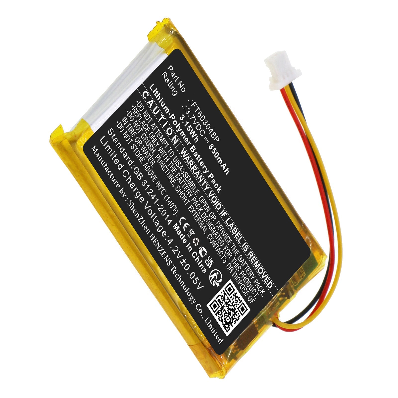 SteelSeries FT603048P, Arctis 9X Battery 850mAh – NextBatteries.com