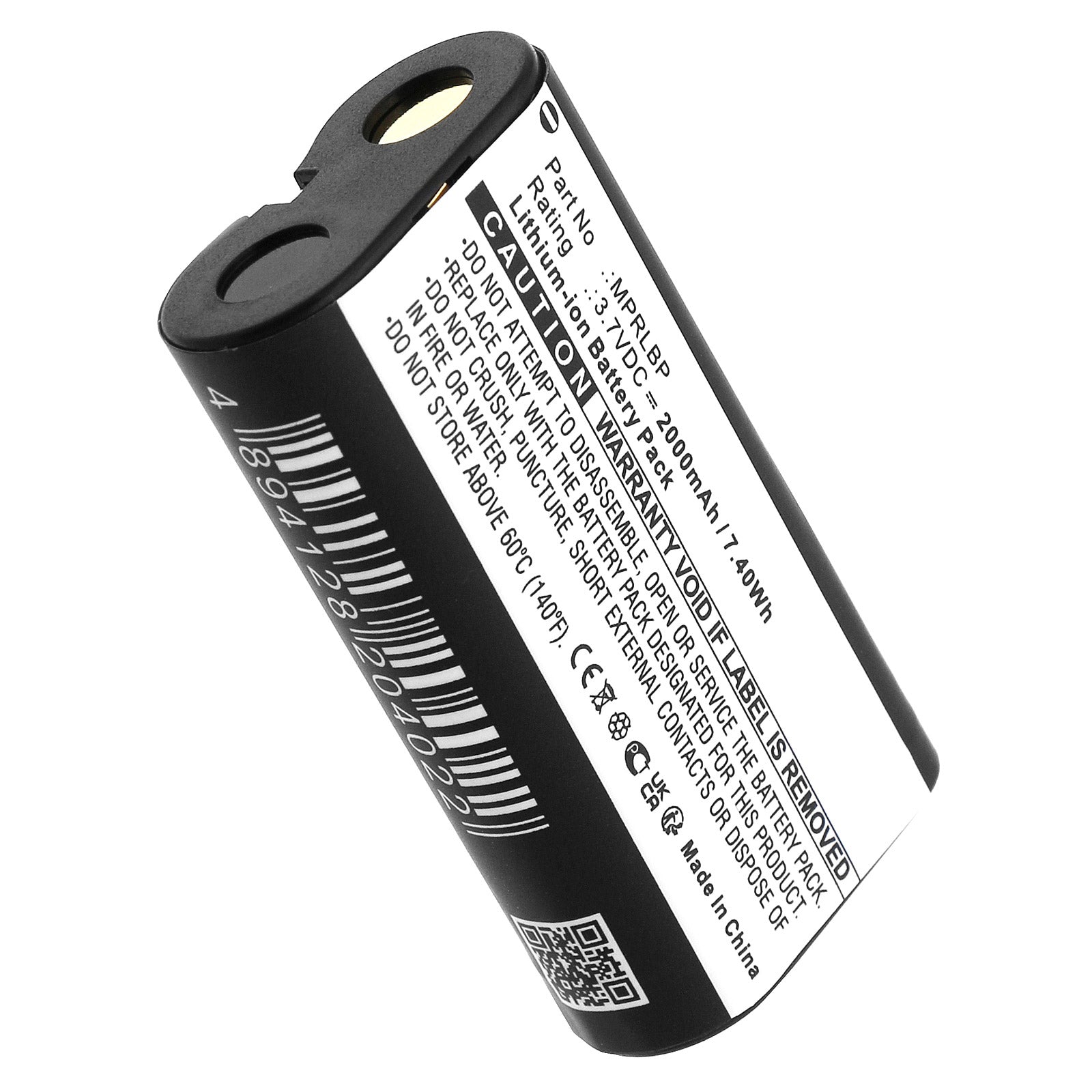 Wisycom MPRLBP, MPR30-ENG Battery 2000mAh Li-ion – NextBatteries.com