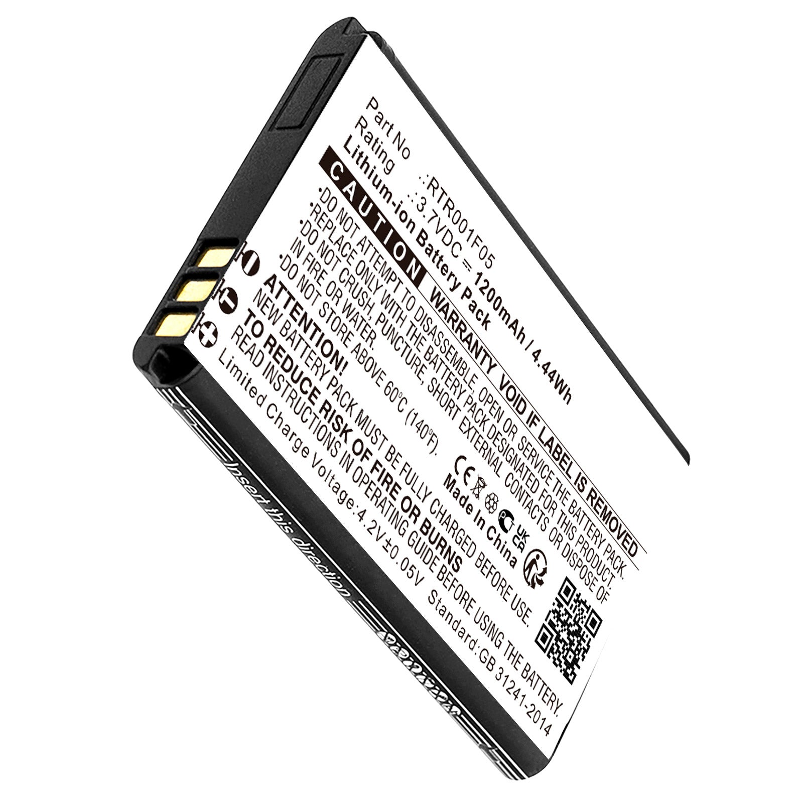 Cisco RTR001F05, CP6825-3PC-K9 Battery 1200mAh Li-ion – NextBatteries.com