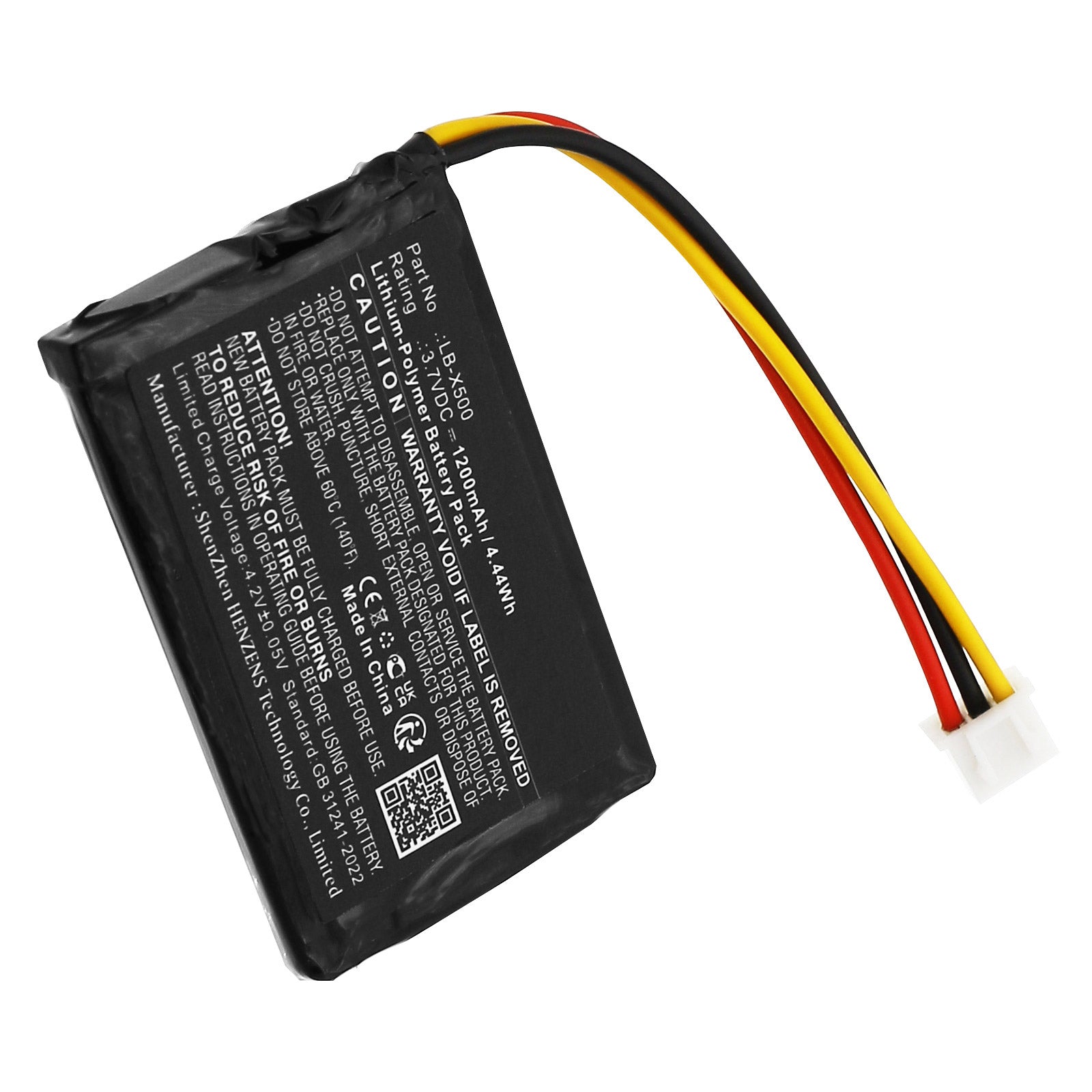Jetfon LB-X500, X500 Battery 1200mAh Li-Polymer – NextBatteries.com