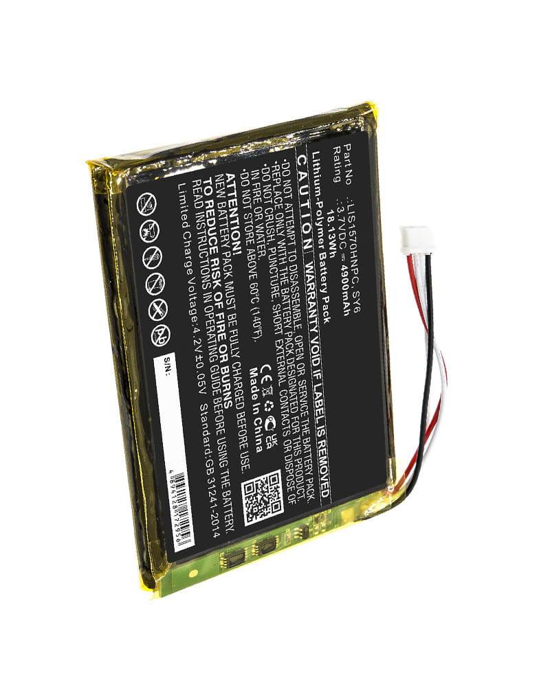 Sony LIS1570HNPC, SY6, PHA-3 Replacement Battery 4900mAh ...