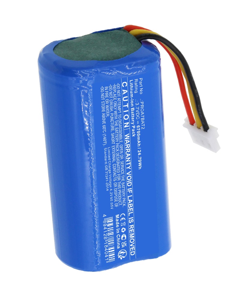 Honeywell Home PROA7, PROA7PLUS, PROA7BAT2 Battery 6700mAh ...