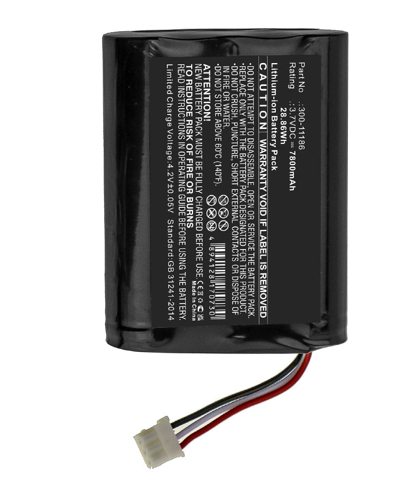 Honeywell 300-11186, Home Pro A7, Pro A7 Plus Replacement Battery ...
