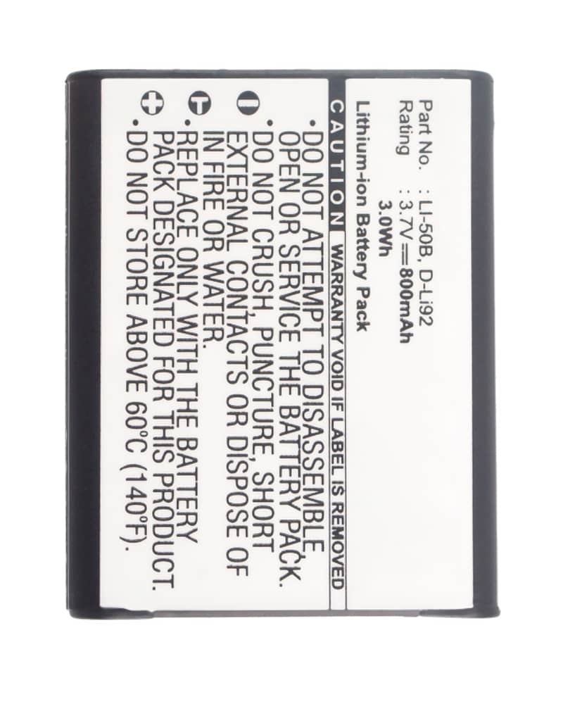 Kodak LB-052, PixPro FZ151, Olympus SZ-14 Replacement Battery 800mAh Li ...