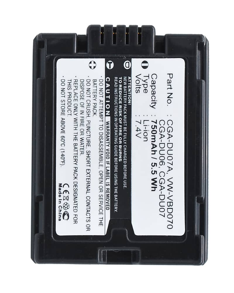Panasonic VDR-D100EB-S Replacement Battery – NextBatteries.com