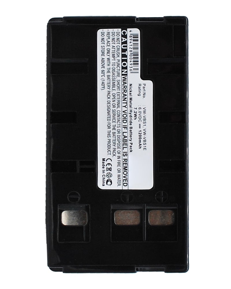 JVC BN-V10U, BN-V11U, GR-AXM17U, Panasonic PV-L354 Replacement Battery ...