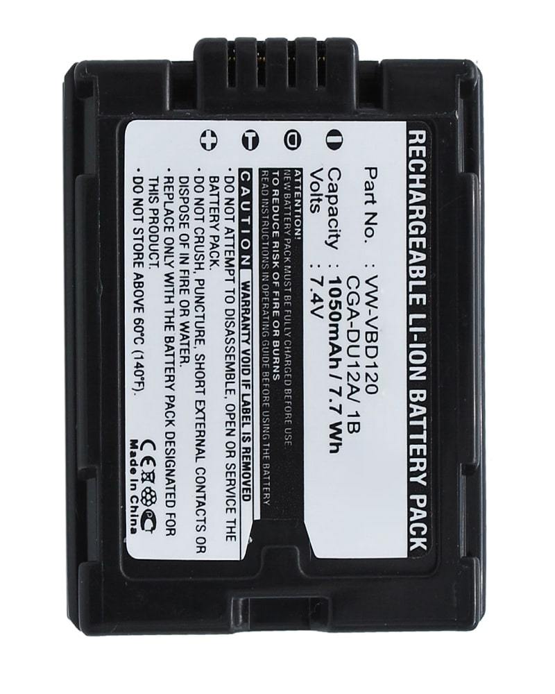 Panasonic VDR-M50B Replacement Battery – NextBatteries.com