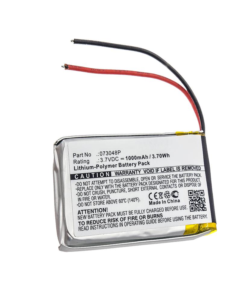Polaroid 073048P, 360 Dual Lens VR Camera Battery 1000mAh ...