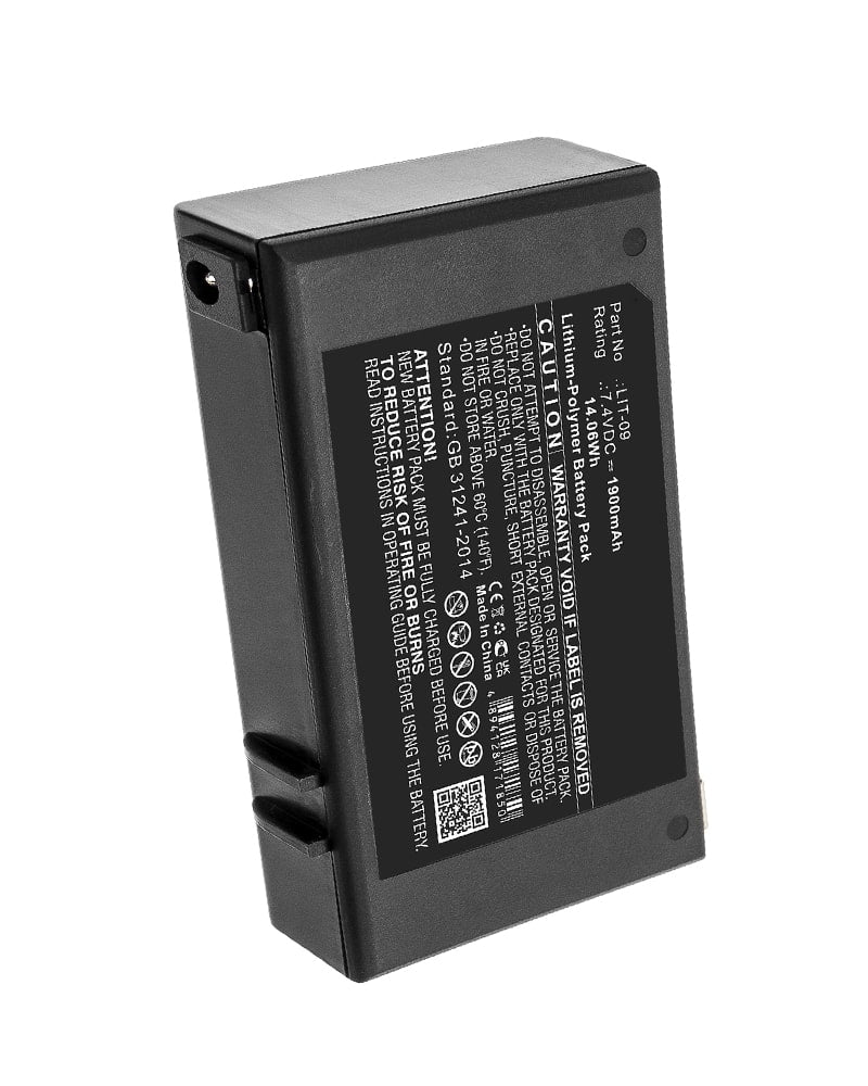 Spypoint LIT-09, Bloc Pile, LINK-S-DARK Replacement Battery 1900mAh Li ...