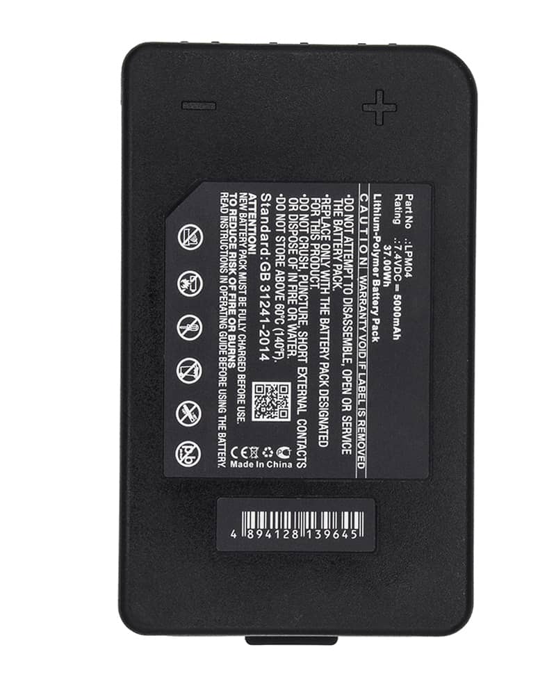 Autec DJR, LPM04 Replacement Battery 5000mAh Li-Polymer – NextBatteries.com