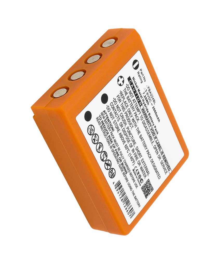 HBC BA223000, BA223030 Replacement Battery 2000mAh Ni-MH Orange ...