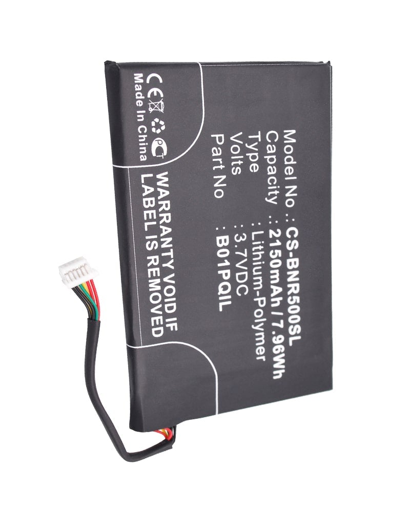 Barnes & Noble B01PQIL, BNRV500, Glowlight WiFi Replacement Battery ...