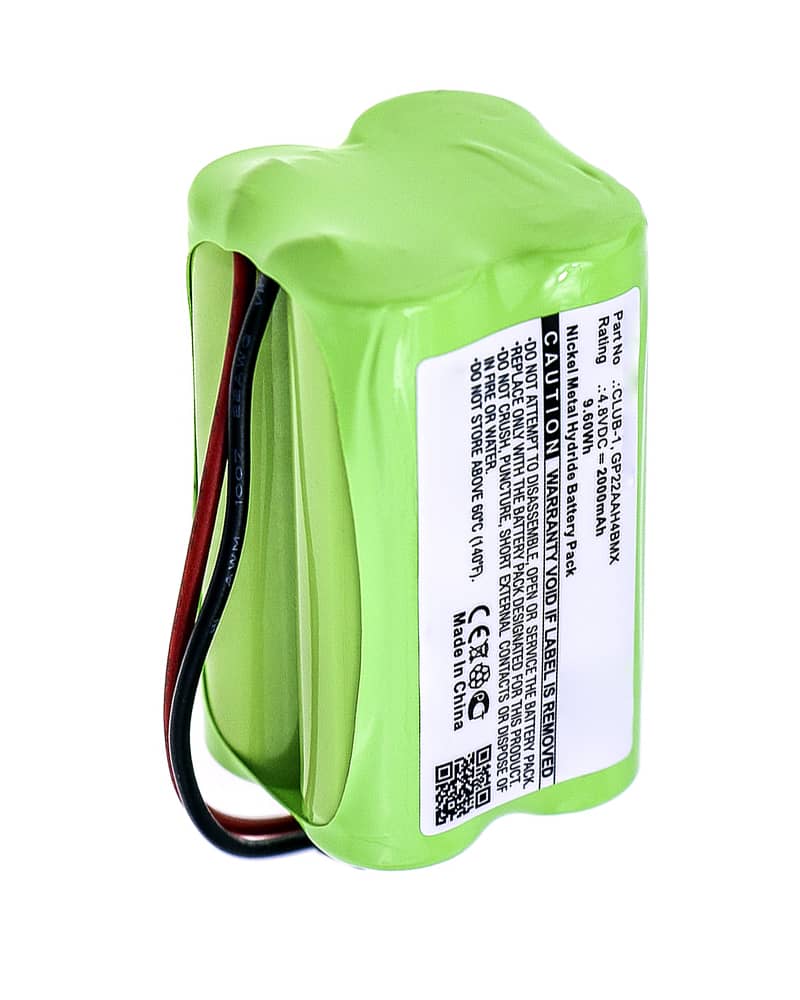 Clulite Torch Battery | 2000mAh Ni-MH Flashlight Battery ...