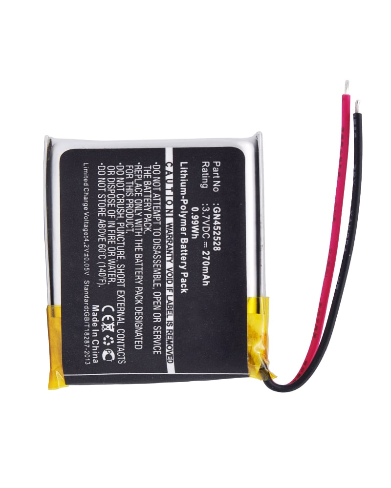 Voice Caddie GN452528, VC200, VC200 Voice Replacement Battery 270mAh Li ...