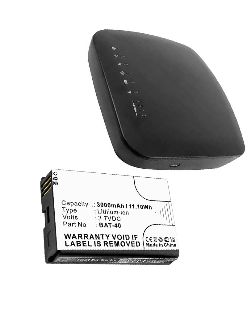 AT&T BAT-40, IFWA-40 Replacement Battery 3000mAh Li-ion – NextBatteries.com