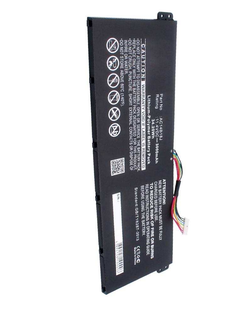 Acer AC14B13J Battery | 3000mAh Li-Polymer Laptop Battery ...