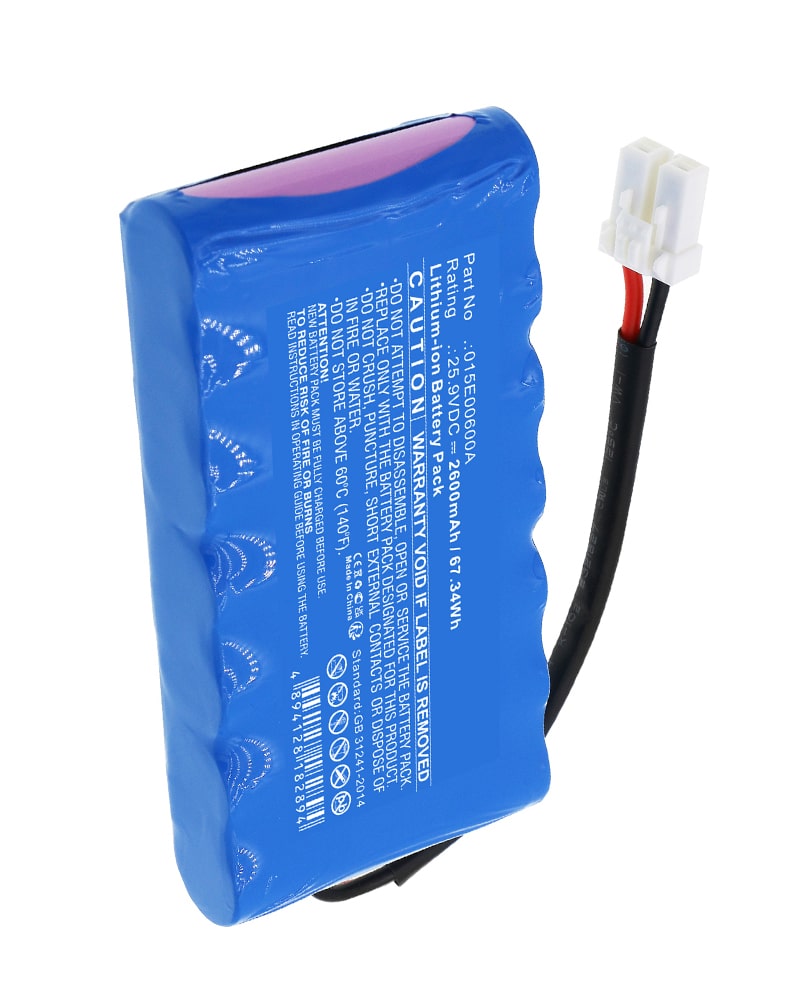 Ambrogio 015E00600A, L15, L20 b, DX2, LX2 Battery 2600mAh ...