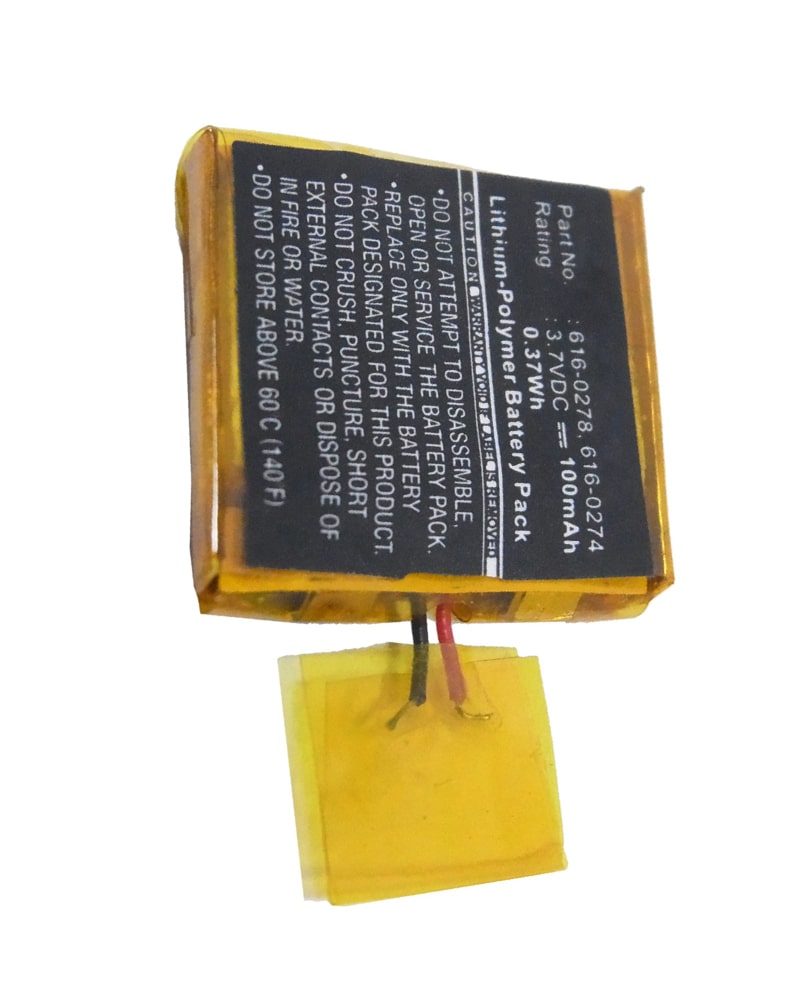 Apple 616-0274, 616-0278 Replacement Battery 100mAh – NextBatteries.com