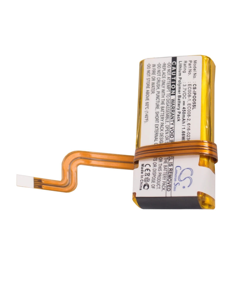 Apple 616-0227, 616-0229, 616-0230, 616-0392 Replacement Battery 450mAh ...