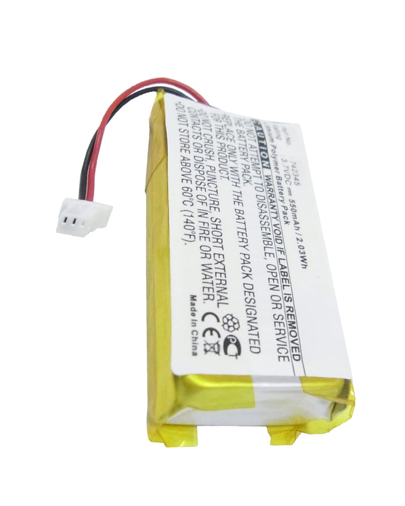 Philips 742345, GoGear HDD082/17 2GB Battery 550mAh – NextBatteries.com
