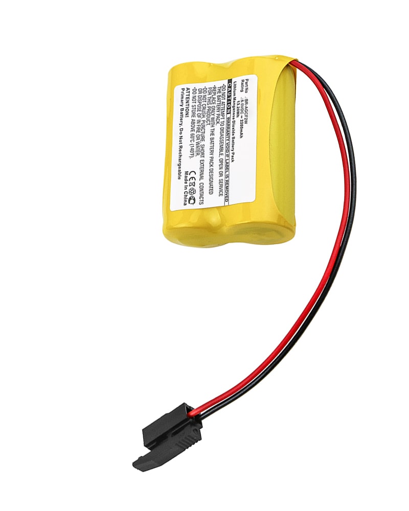 GE A06B-6093-K001, A98L-0031-0011/L, BR-AGCF2W, Fanuc A98L-0031-0011/L Replacement Battery ...