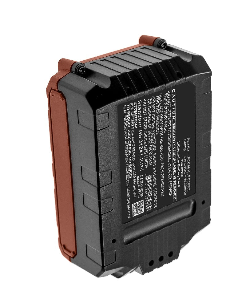 Black & Decker LB20, LBX20, ASD18 Typ 1 Battery 5000mAh – NextBatteries.com