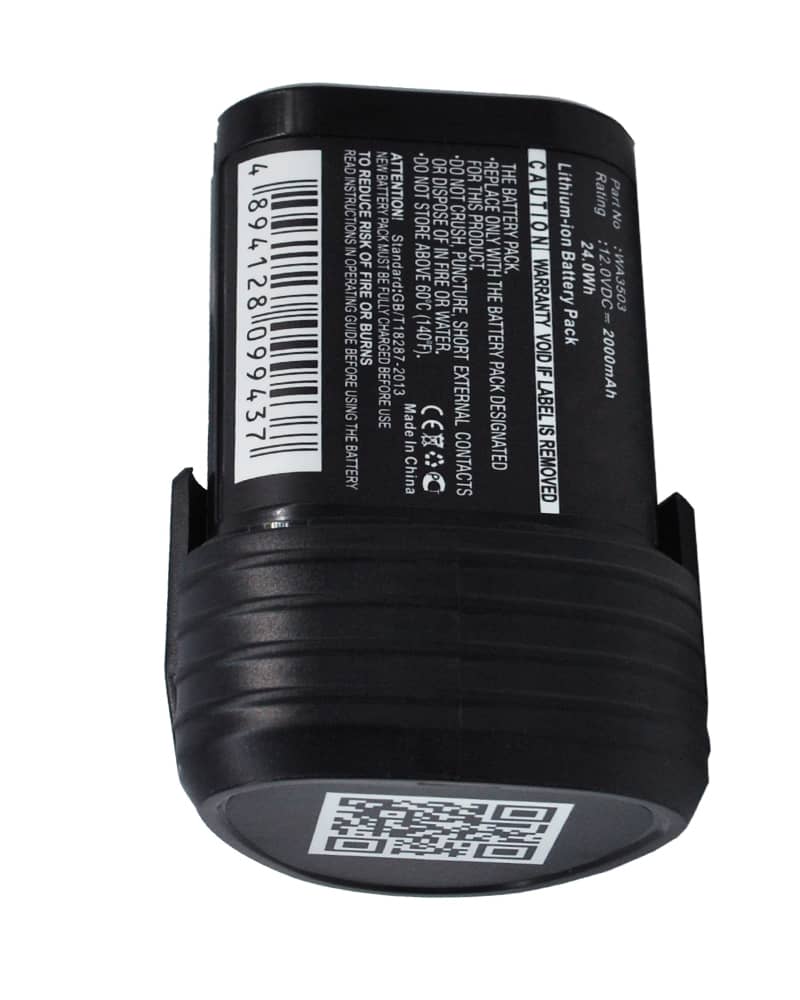 Worx WA3503, WA3509, WU288 Replacement Battery 2000mAh – NextBatteries.com