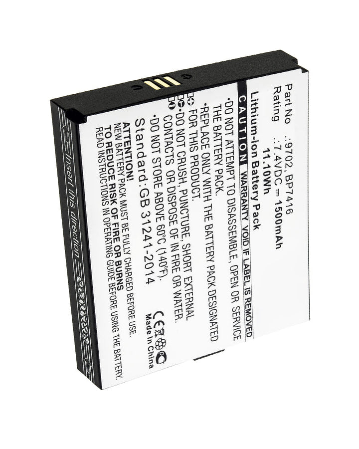 Additel 9702, BP7416, 672, ADT 672 Replacement Battery 1500mAh Li-ion ...