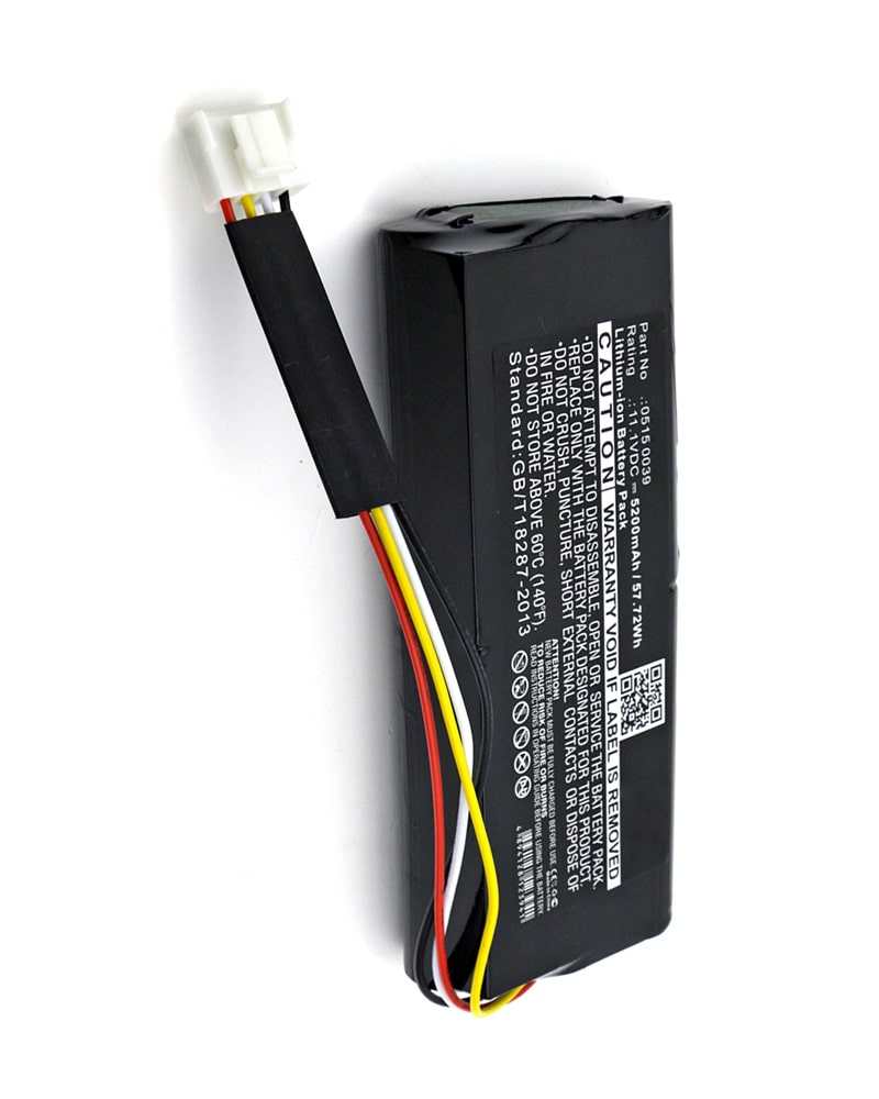 Testo 0515 0039, 350K Analyzer Replacement Battery 5200mAh Li-ion ...