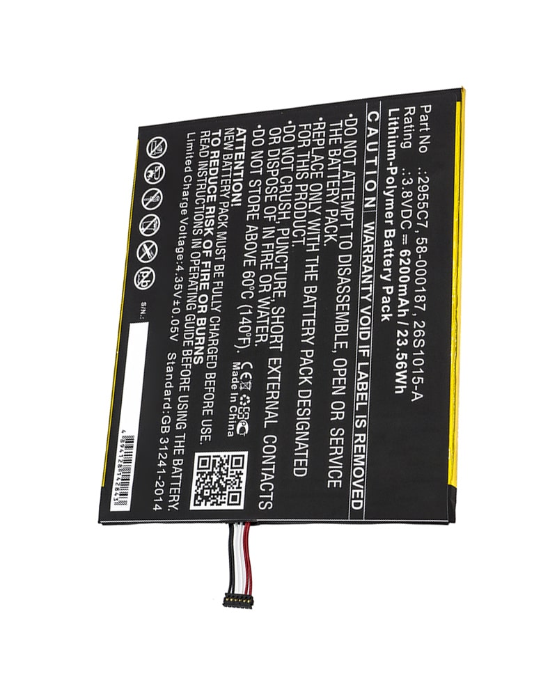 Amazon 26S1015-A, 2955C7, 58-000187 Battery 6200mAh – NextBatteries.com