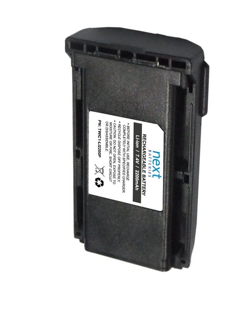 Icom BP-232WP Replacement Battery 2200mAh Li-ion IP67 – NextBatteries.com
