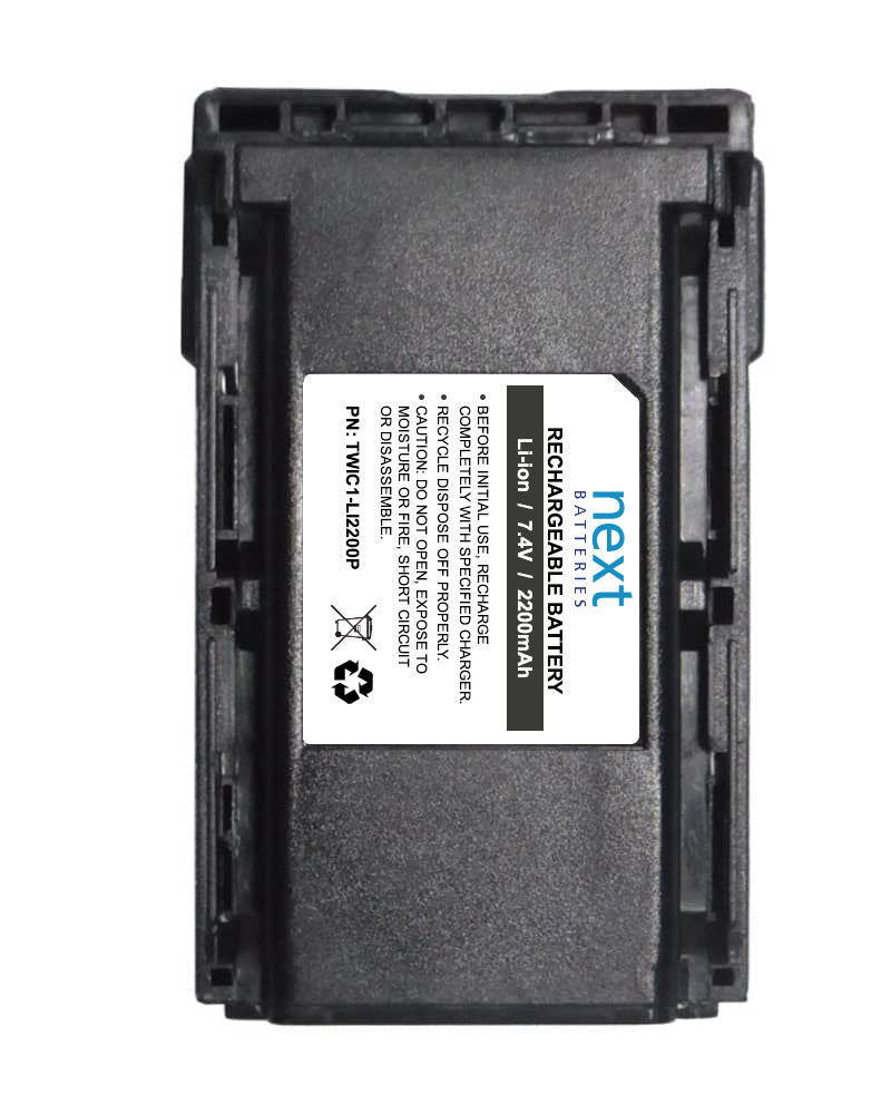Icom IC-A14S Replacement Battery 2200mAh Li-ion IP67 – NextBatteries.com