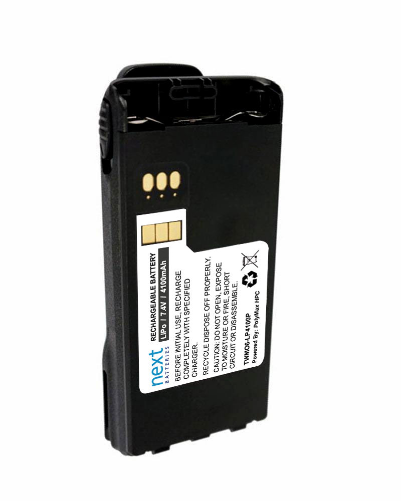 Motorola XTS 1500 Replacement Battery 4100mAh Li-Polymer (Smart ...