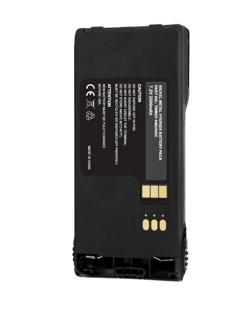 Motorola XTS 1500, XTS 2500 Replacement Battery 2500mAh Ni-MH ...