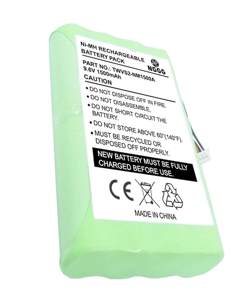 Vertex FNB-72xe Battery | 1500mAh Ni-MH 9.6V Radio Battery ...