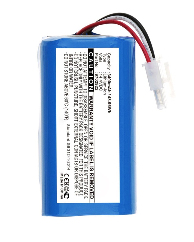 Miele 9702922, Scout RX1 Replacement Battery 3400mAh Li-ion ...