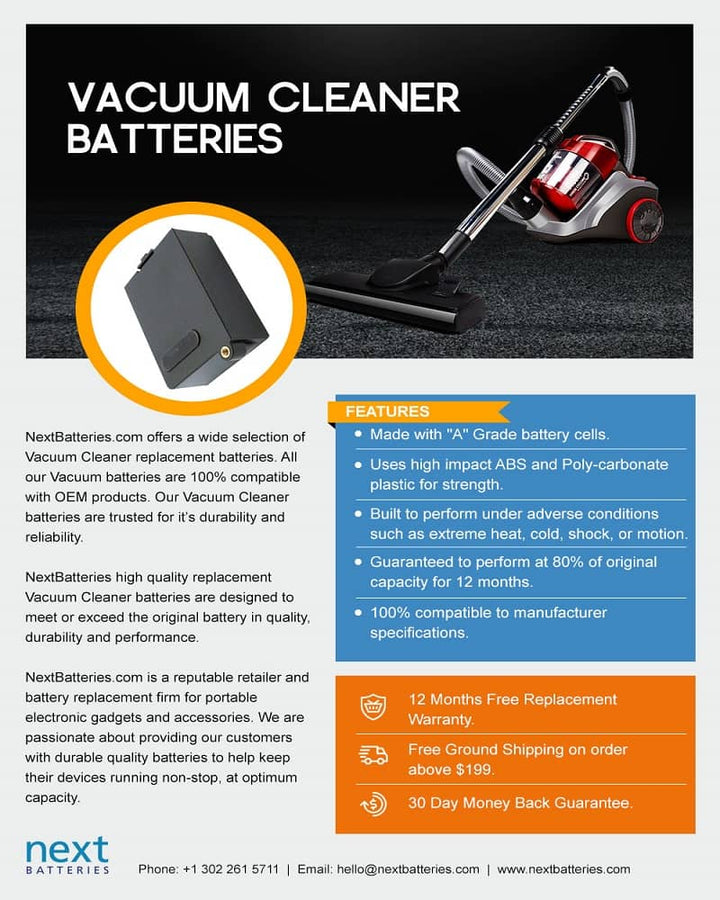 Proscenic Cocoa Smart 780T, 790T Battery 2600mAh – NextBatteries.com