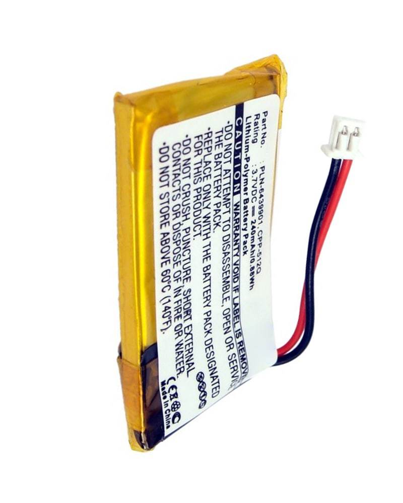 Plantronics 65358-01 Battery | 240mAh 3.7V Headset Battery ...