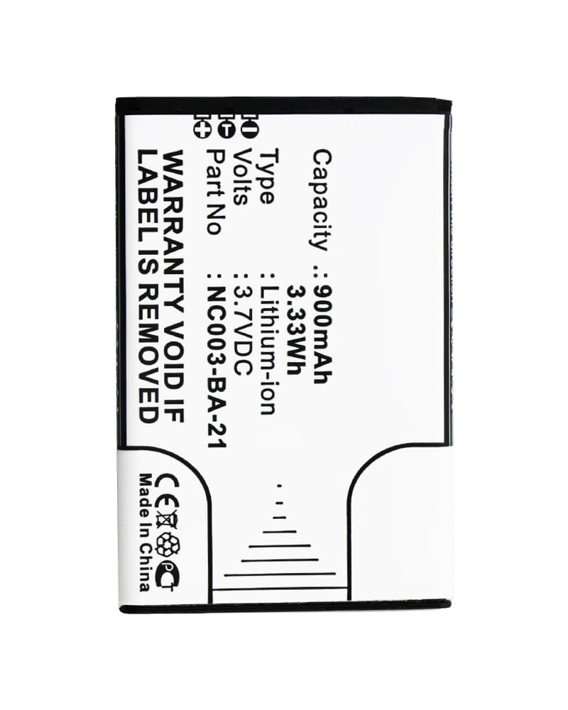 Nolan NC003-BA-21, B4 RCS Kits Replacement Battery 900mAh Li-ion ...