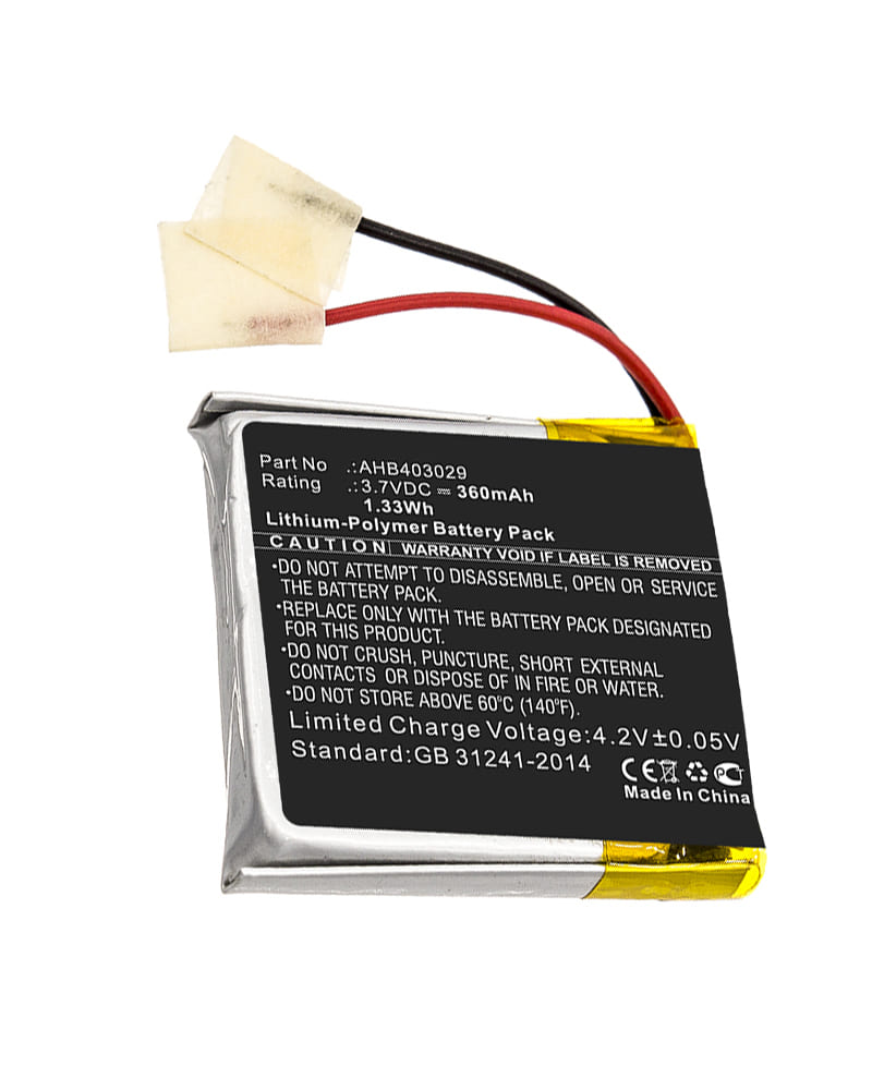 Plantronics AHB403029 Replacement Battery 360mAh – NextBatteries.com