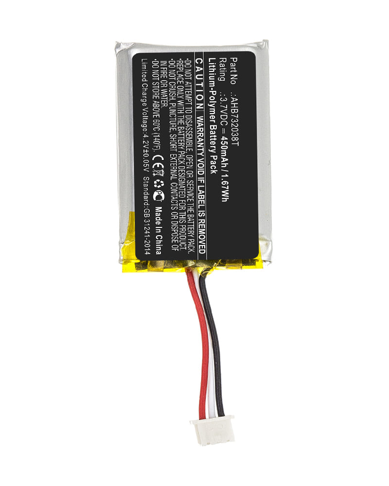 Sennheiser AHB732038T, DW 30 HS, IMPACT 5033 Replacement Battery 450mAh ...
